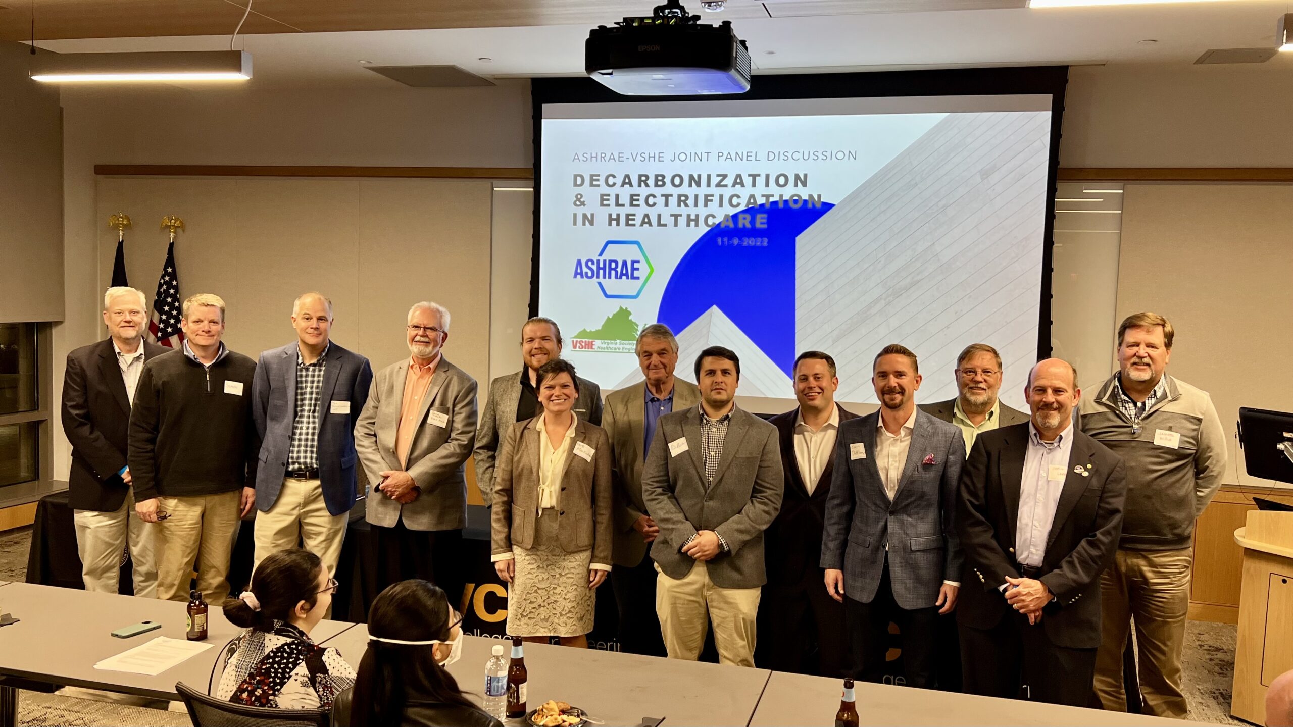 Past Presidents Unite with ASHRAE Students - Richmond ASHRAE